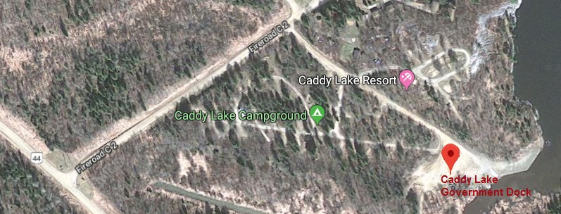 Caddy Lake Canoe Map and Directions - Winnipeg Canoe & Kayak Rentals